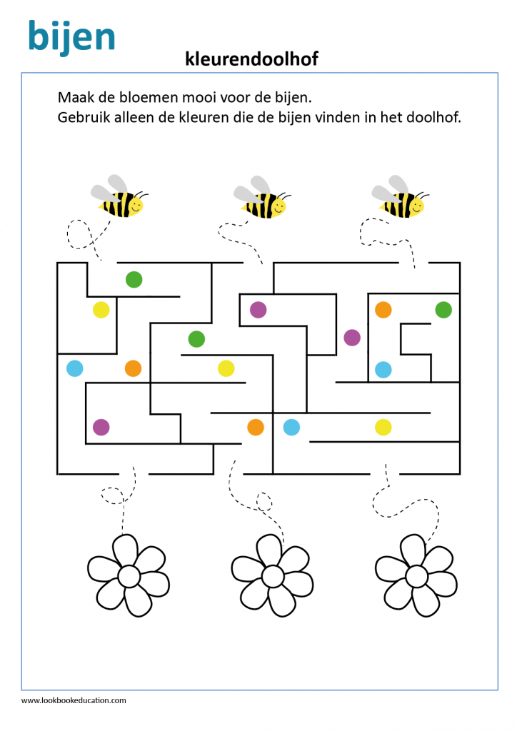 Lente Werkbladen voor Kleuters en groep 3 - LookbookEducation.com/nl