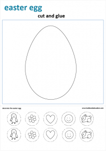 Worksheet Easter Craft - Lookbook Education