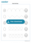 Worksheet Tracing Easter - LookbookEducation.com