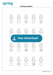 Worksheet Missing Numbers Spring - LookbookEducation.com