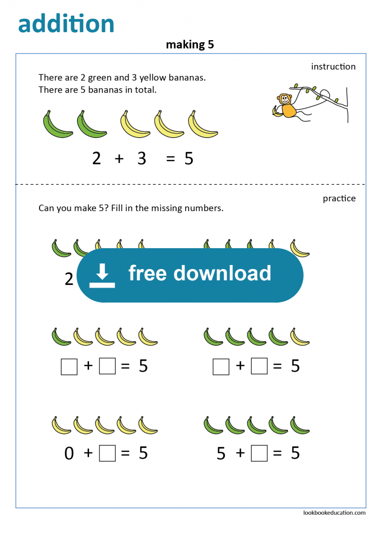 Worksheet Making 5 - Lookbook Education