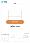 Worksheet Puzzle Arctic Polar Bear - LookbookEducation.com